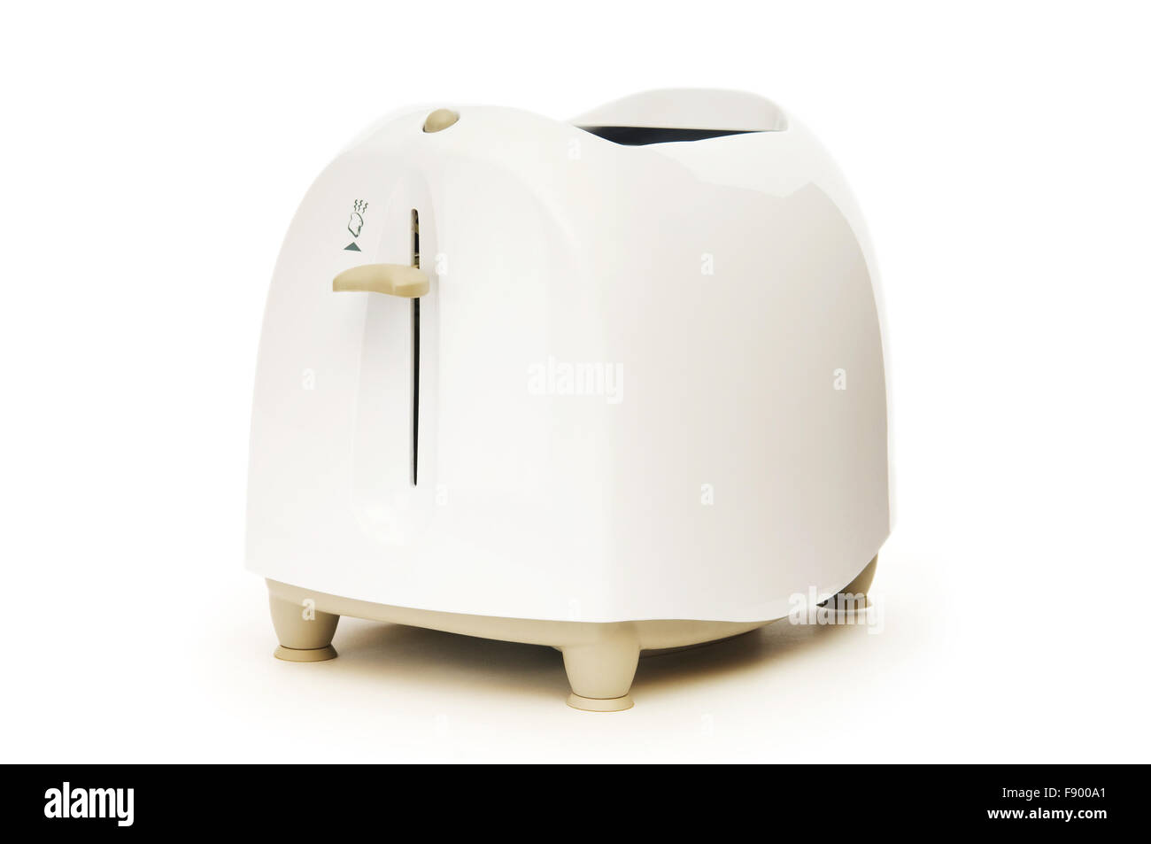 Bread toaster isolated on the white background Stock Photo - Alamy