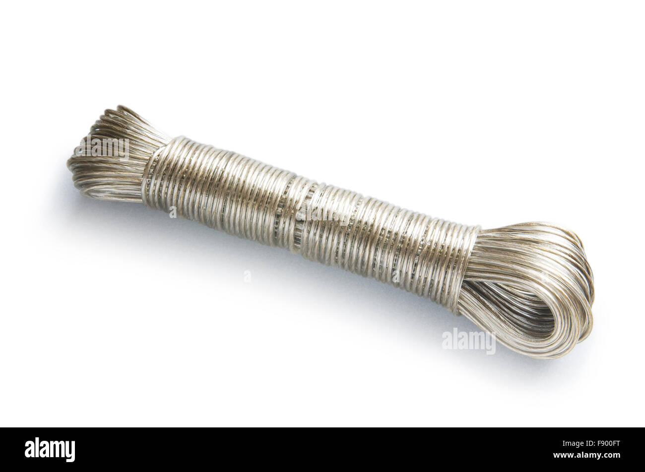 Plastic rope isolated on the white background Stock Photo - Alamy