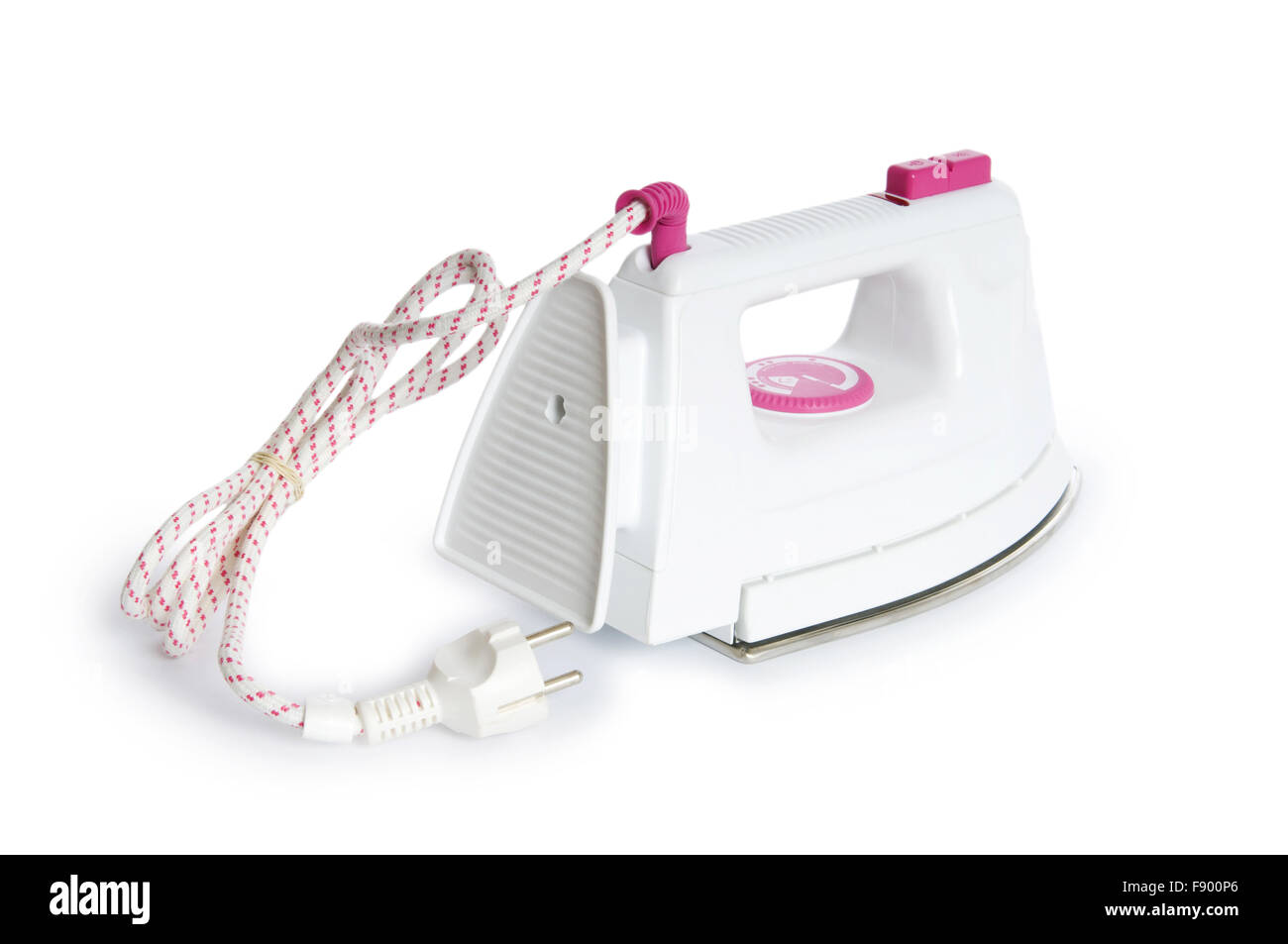 New iron isolated on the white background Stock Photo - Alamy