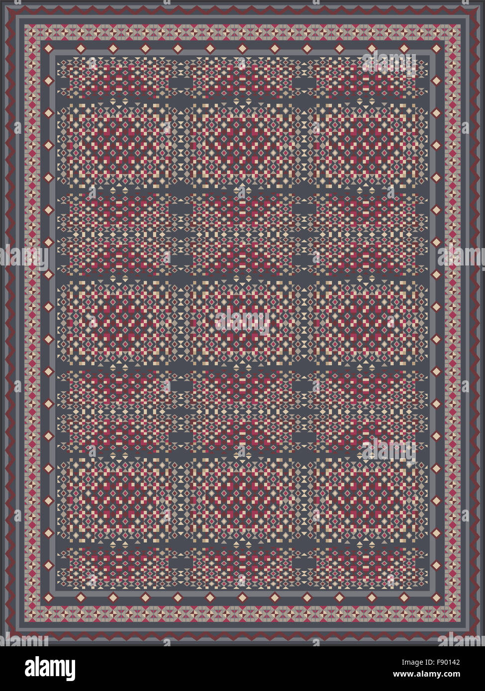 Ornamental mat rug carpet hi-res stock photography and images - Alamy