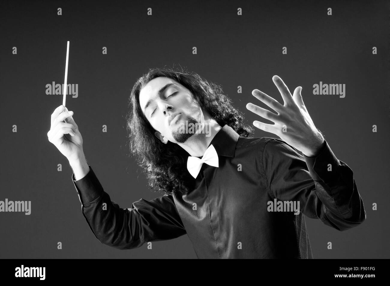 Conduct Conducting Conductor Black and White Stock Photos & Images - Alamy