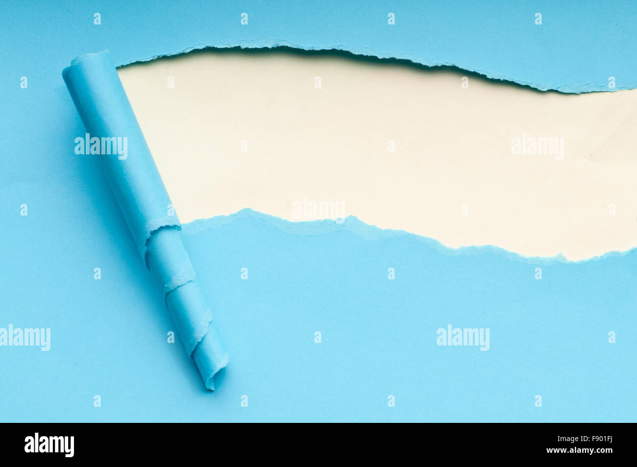 Torn paper with space for your message Stock Photo - Alamy