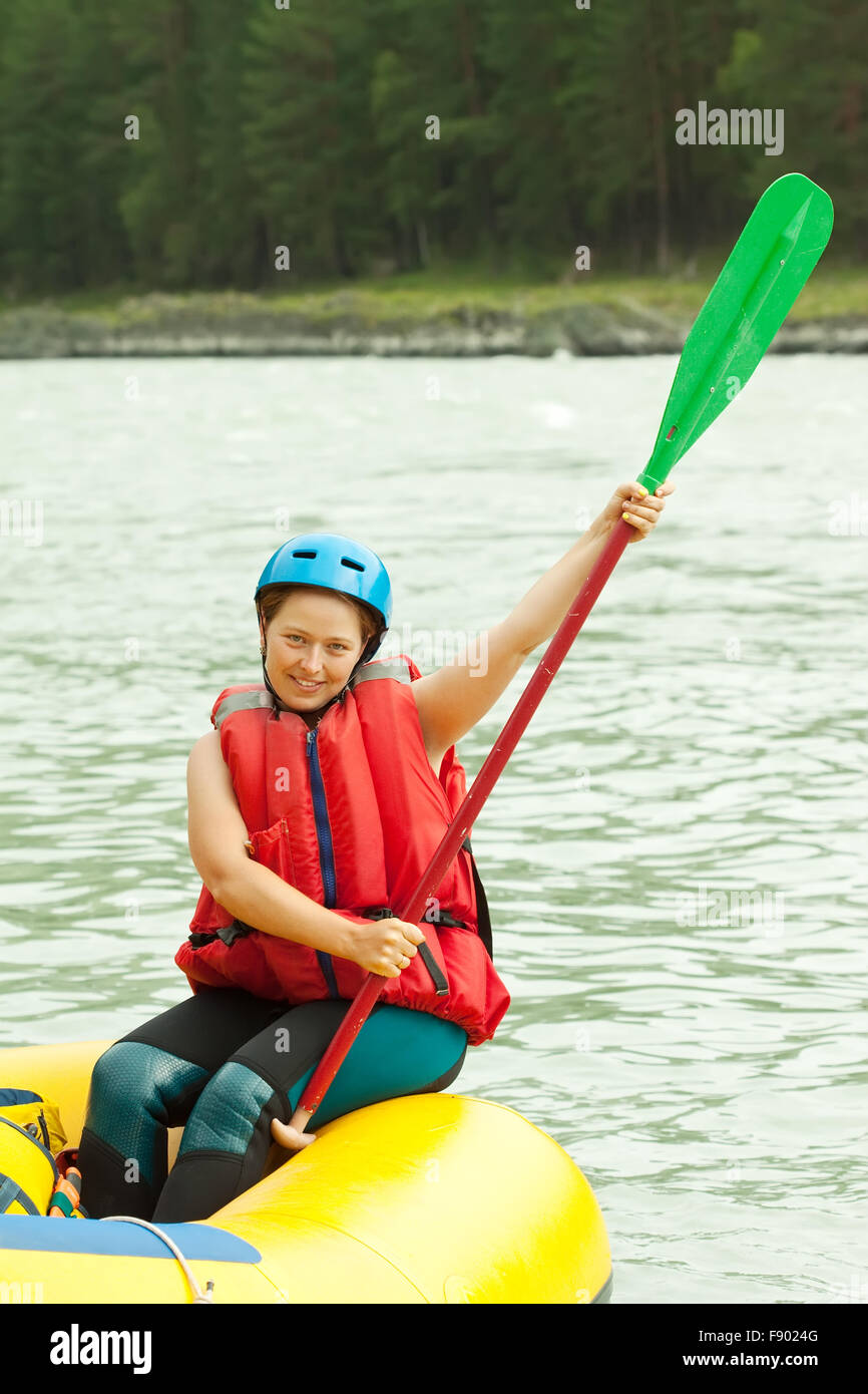 Rowing boat people sport woman exercise water blue hi-res stock ...