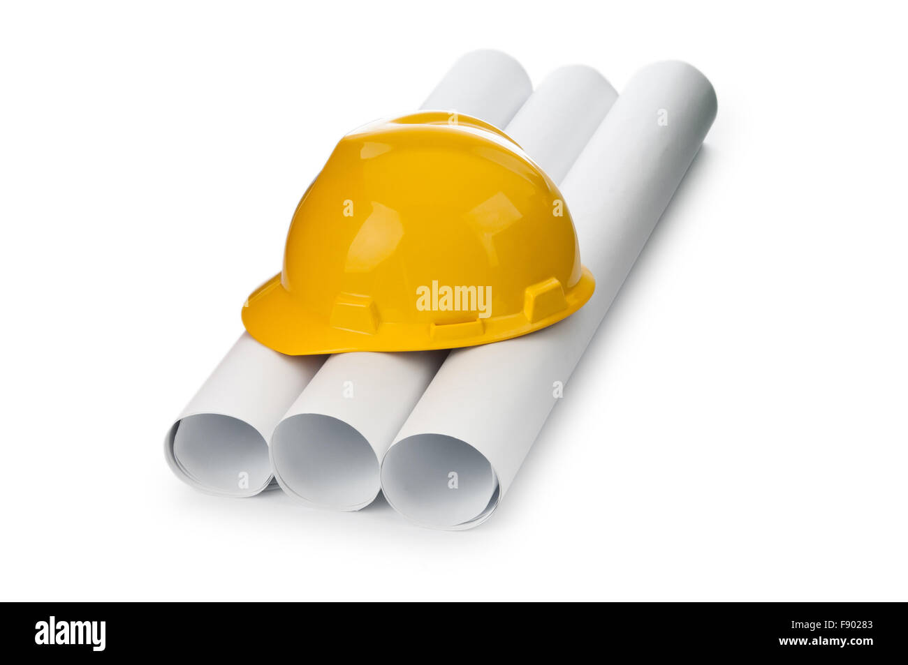 Blue engineering drawings construction Cut Out Stock Images & Pictures ...