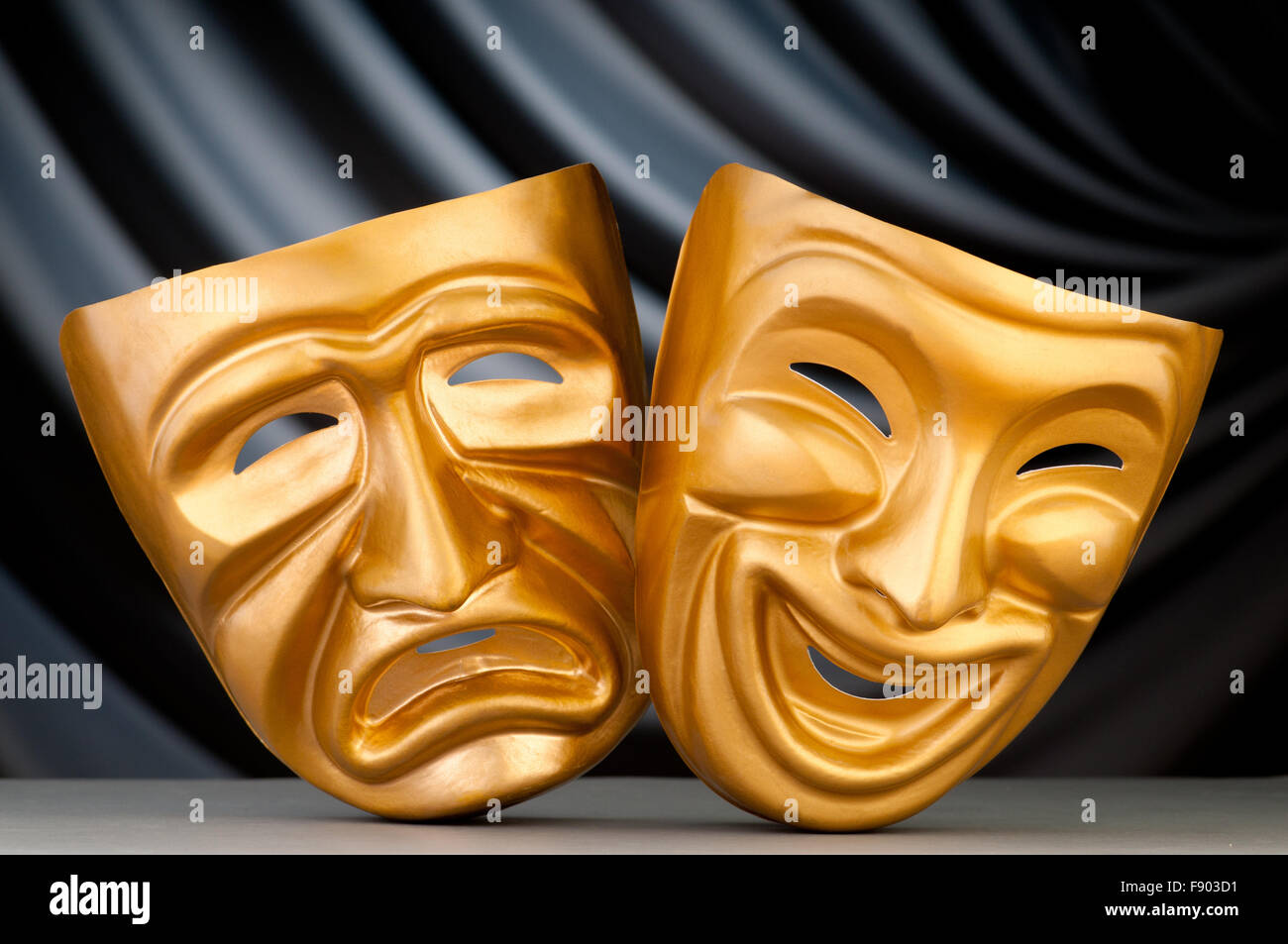 Masks with the theatre concept Stock Photo - Alamy