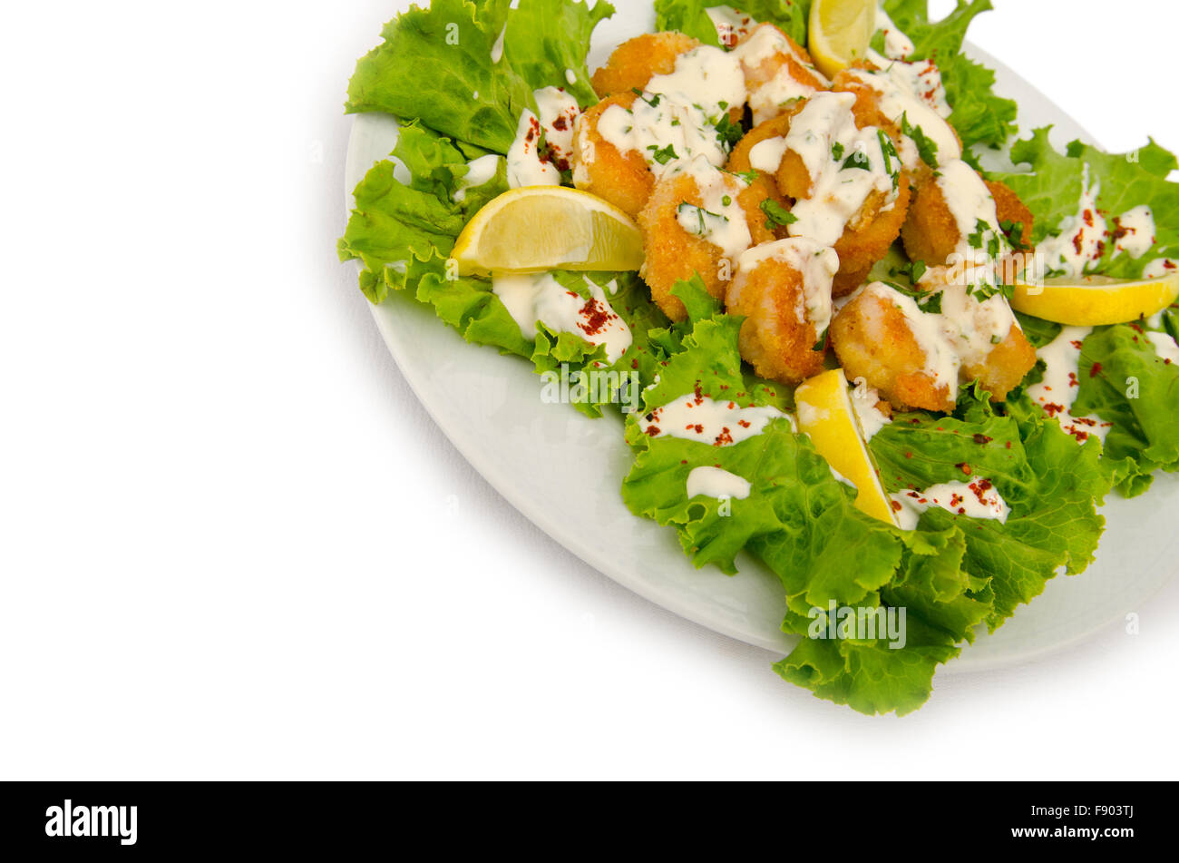 Chicken piecies on the plate Stock Photo - Alamy