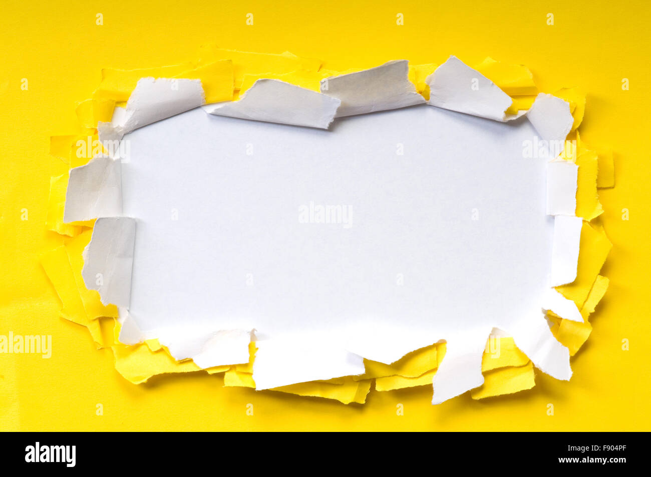 Space for your message on torn paper Stock Photo - Alamy