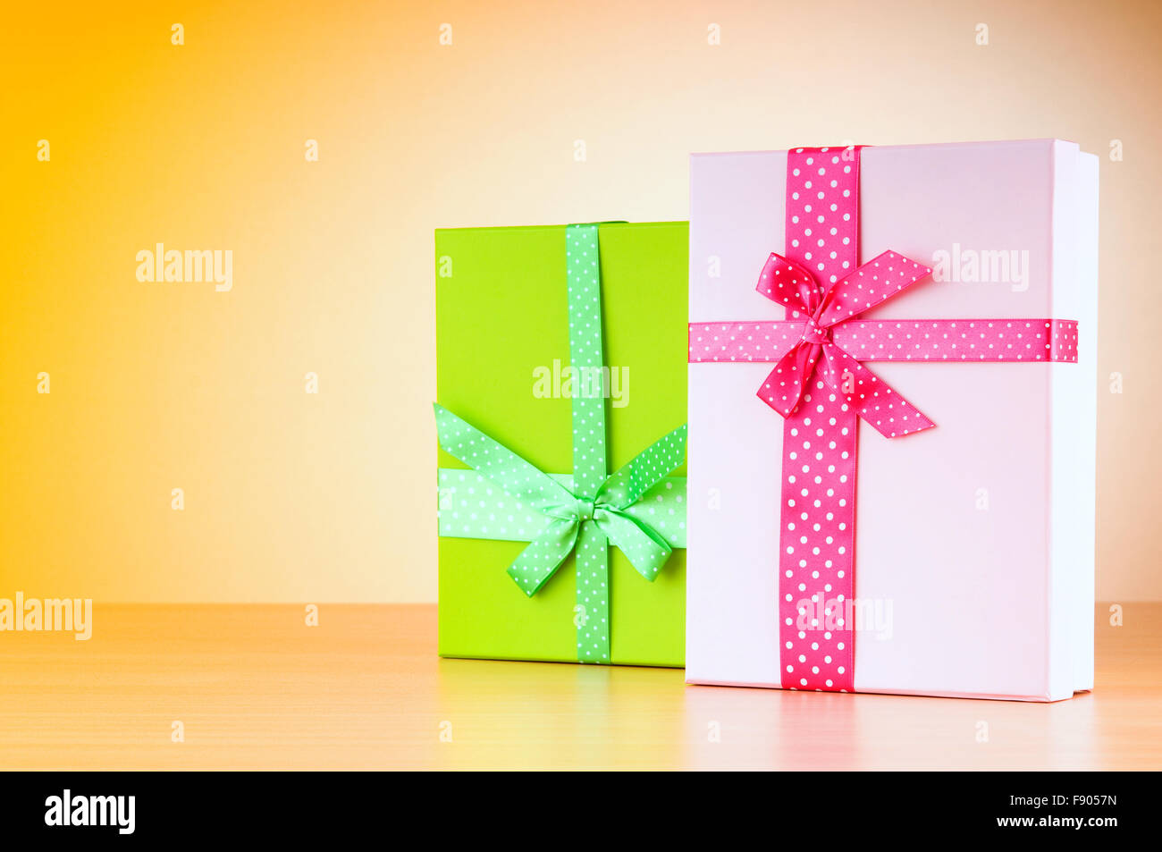 Celebration concept with gift boxes Stock Photo - Alamy