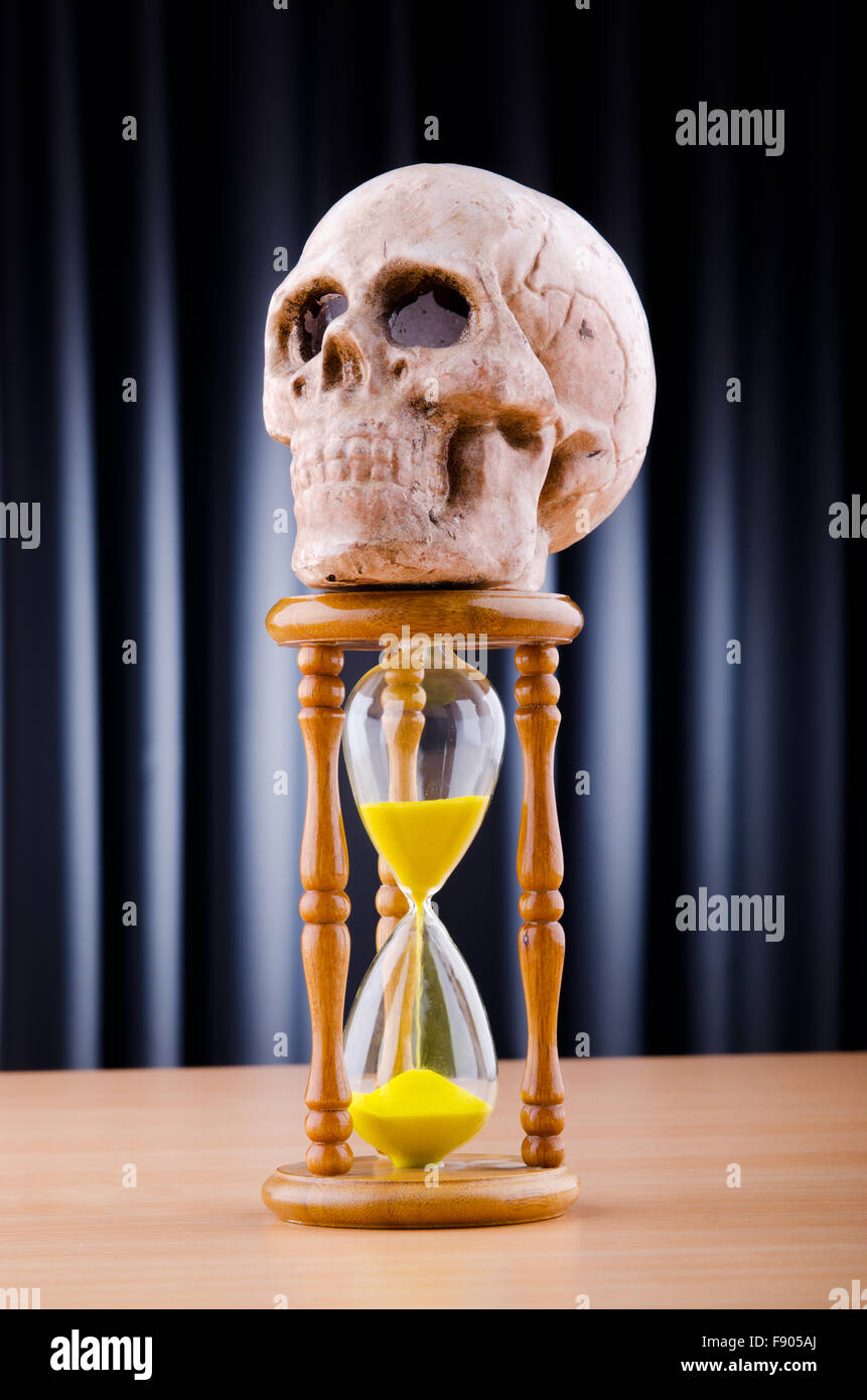 Death and time concept Stock Photo - Alamy