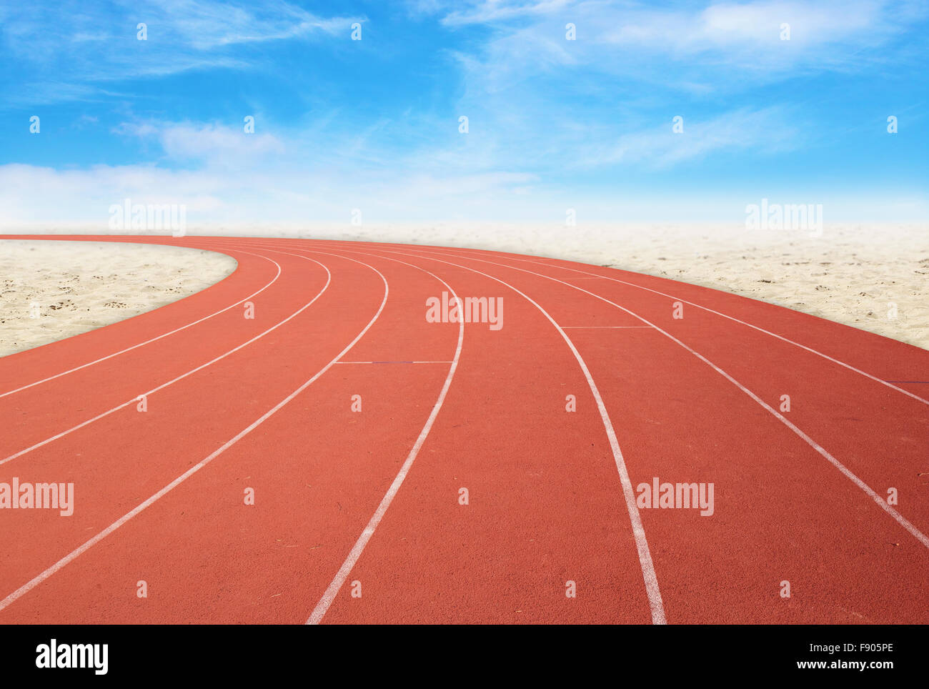 Empty race track background hi-res stock photography and images - Alamy