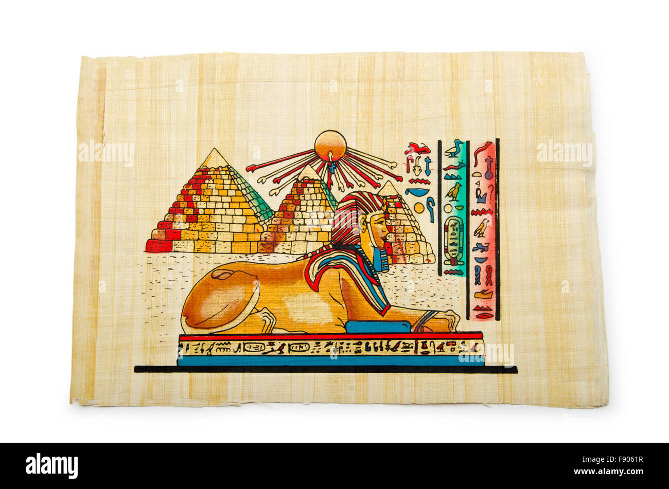 Egyptian papyrus as a background Stock Photo - Alamy