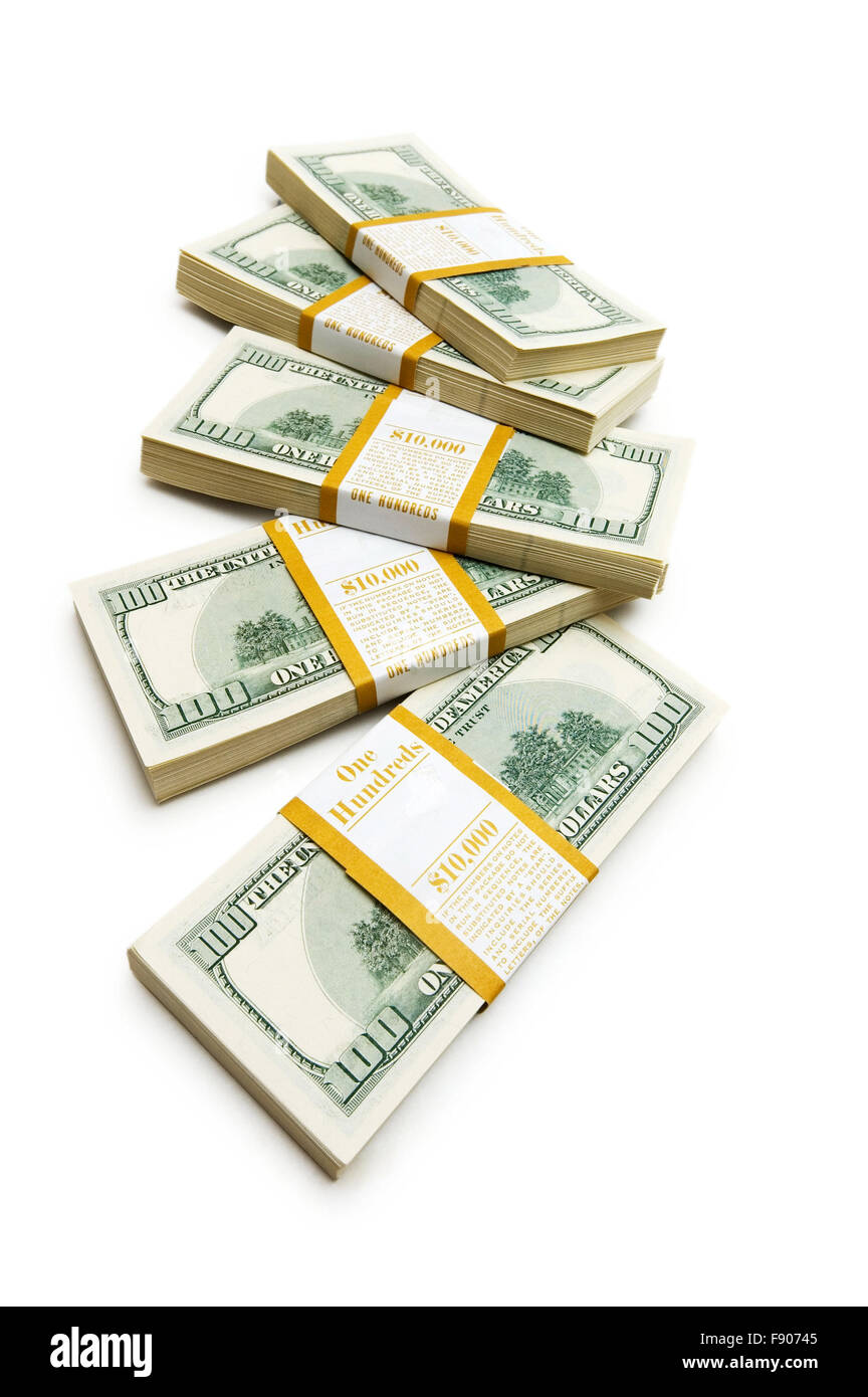 Dollar stacks hi-res stock photography and images - Alamy