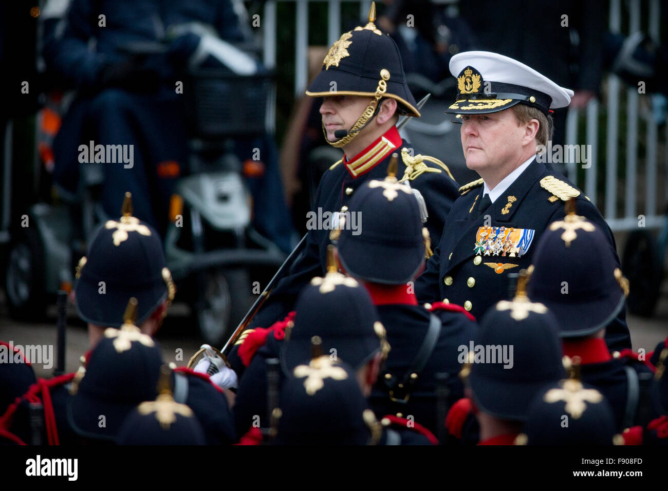 Rotterdam, The Netherlands. 12th Dec, 2015. King Willem-Alexander of ...
