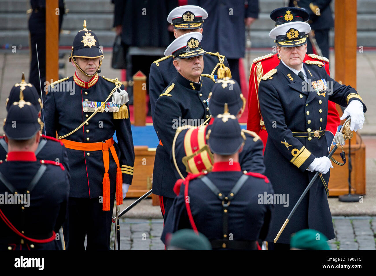 Rotterdam, The Netherlands. 12th Dec, 2015. King Willem-Alexander of ...