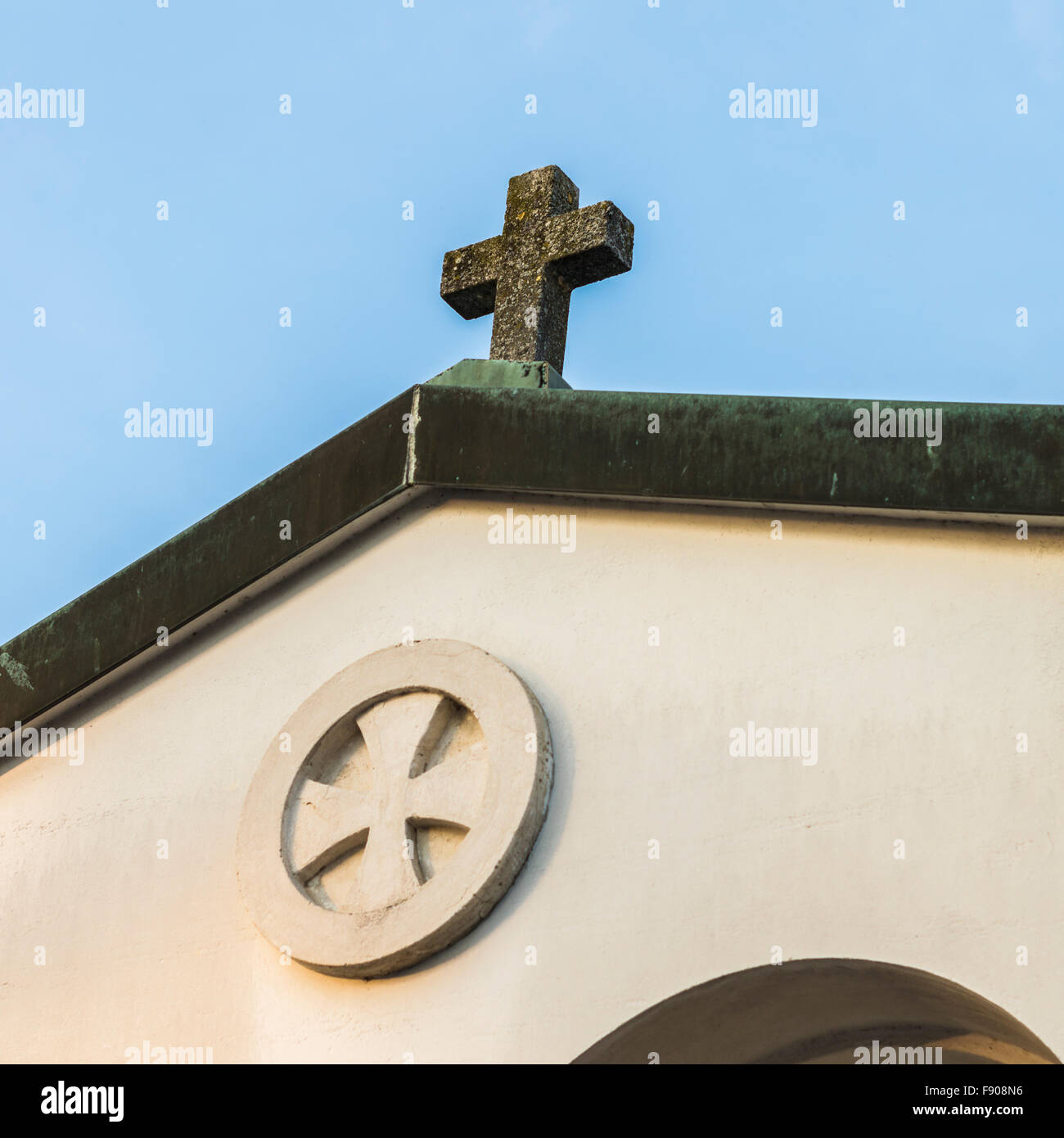 Religious symbol of a cross hi-res stock photography and images - Alamy