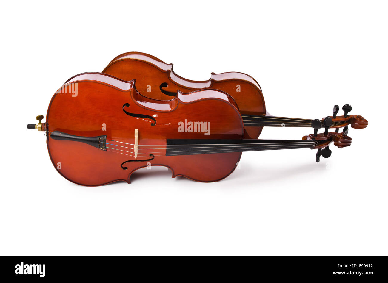 Musical instruments isolated on white Stock Photo - Alamy