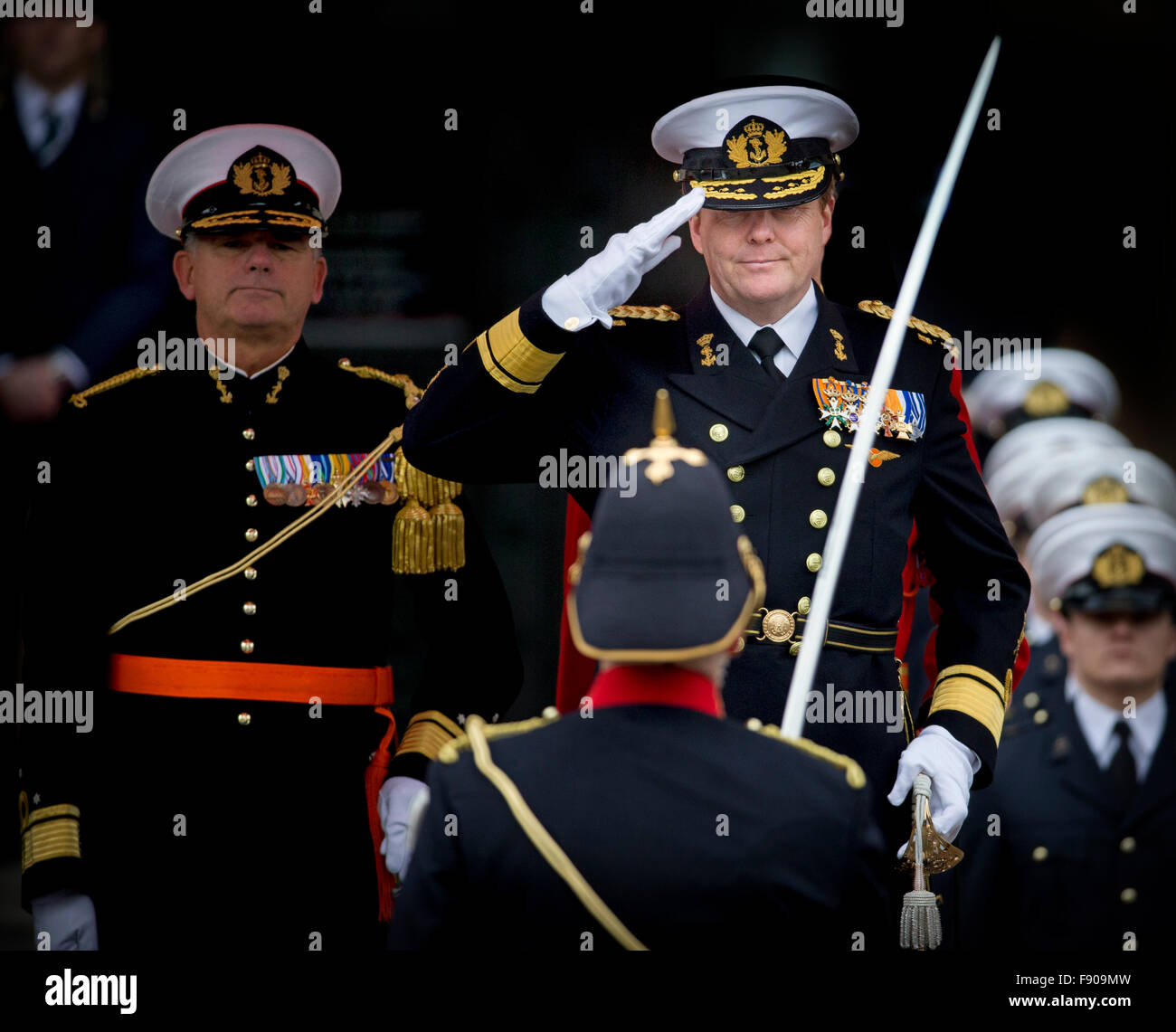 Rotterdam, The Netherlands. 12th Dec, 2015. King Willem-Alexander of ...