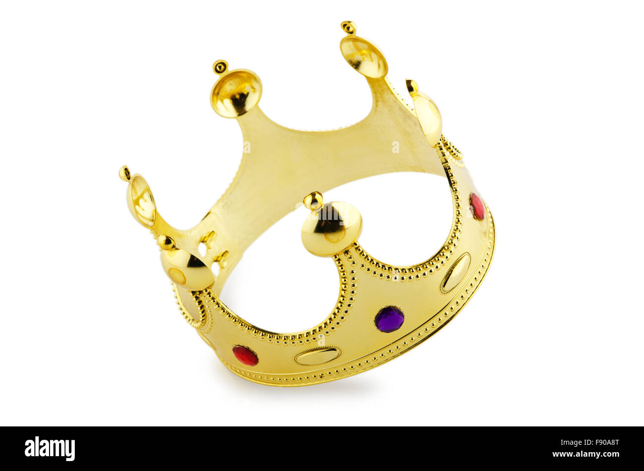 Gold crown cutout Cut Out Stock Images & Pictures - Alamy