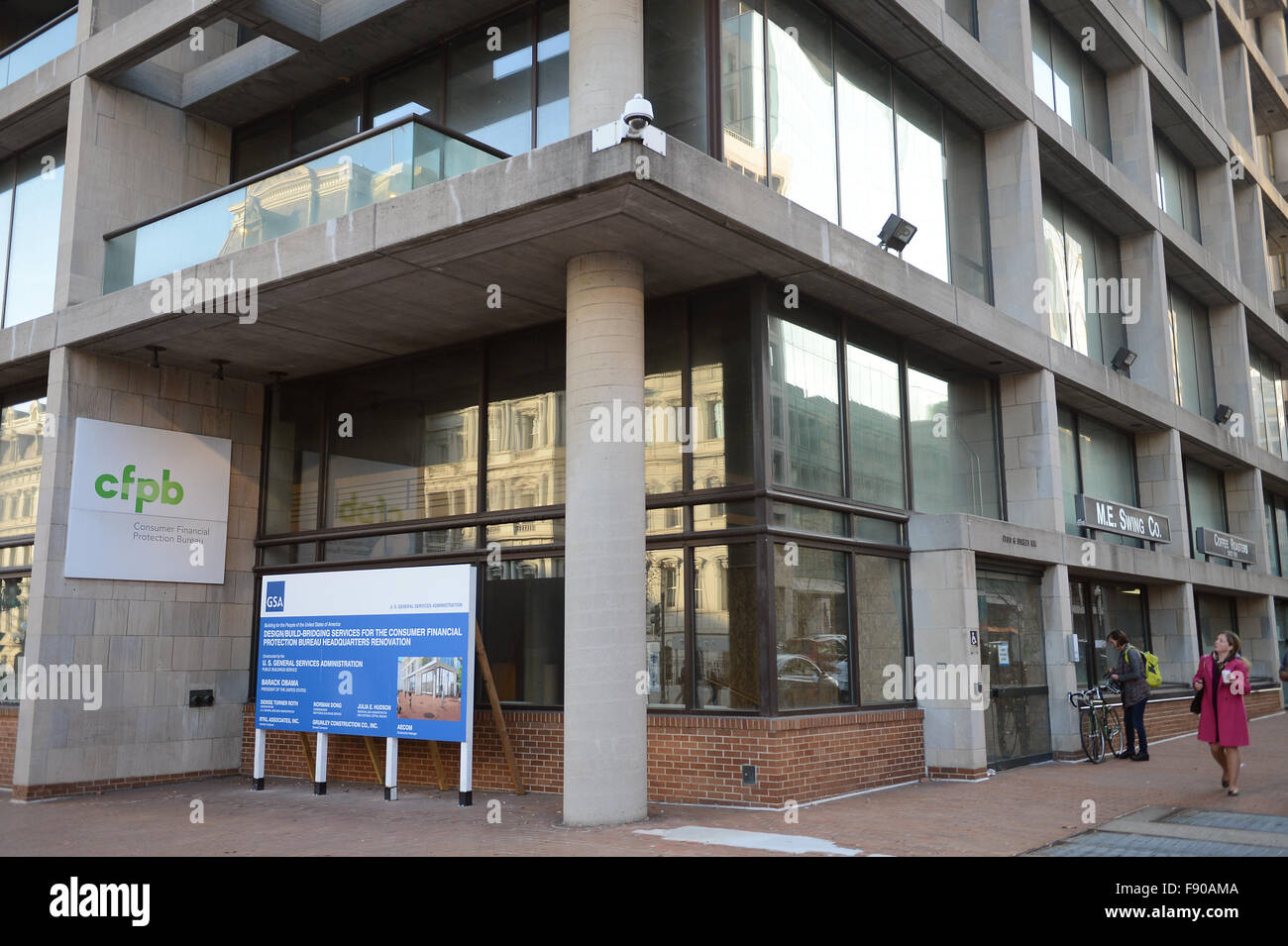 Washington, DC, USA. 10th Dec, 2015. 20151210 - The future headquarters ...