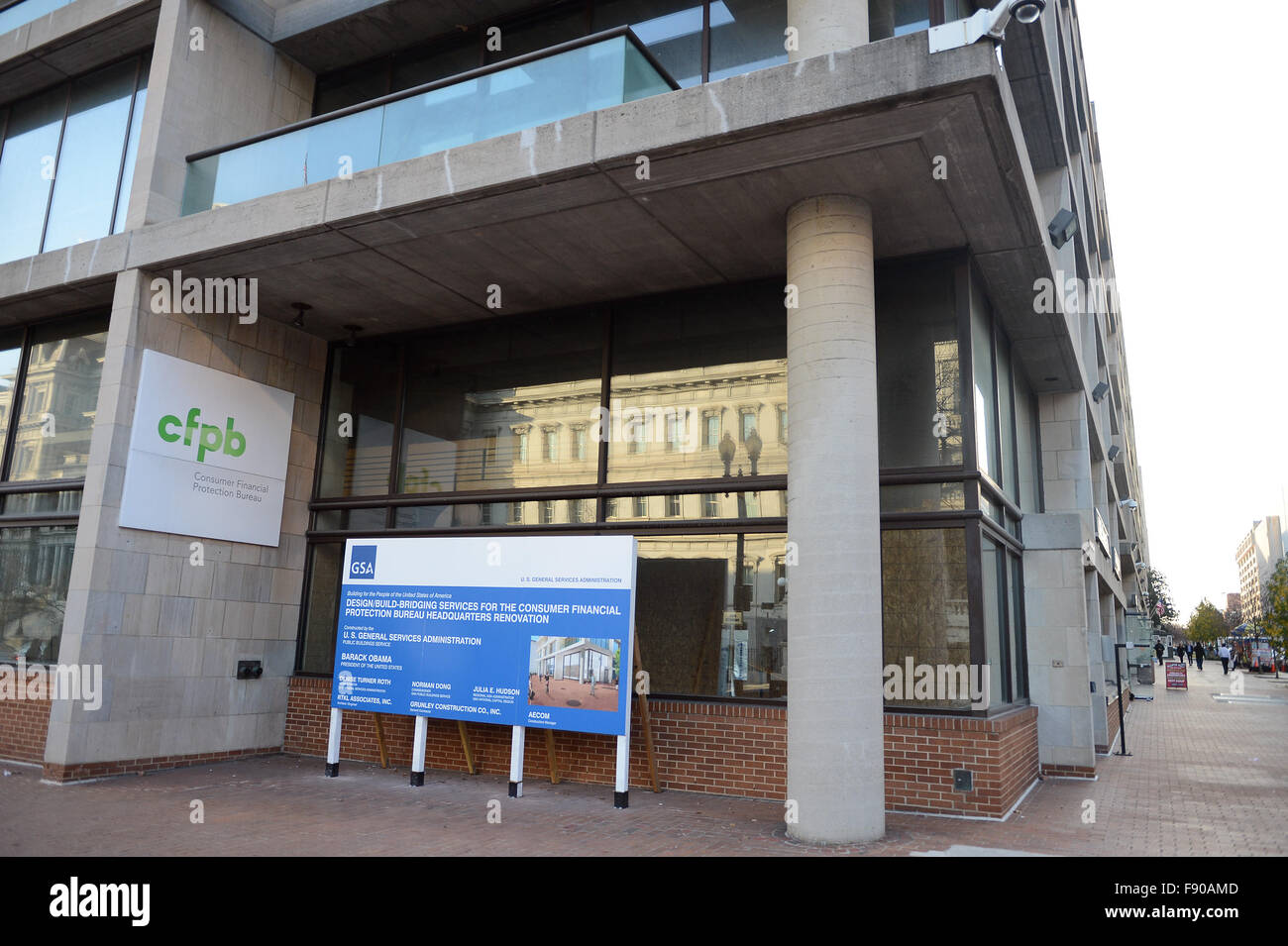 Washington, DC, USA. 10th Dec, 2015. 20151210 - The future headquarters ...