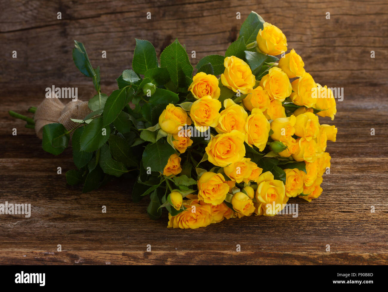bouquet of fresh roses Stock Photo - Alamy
