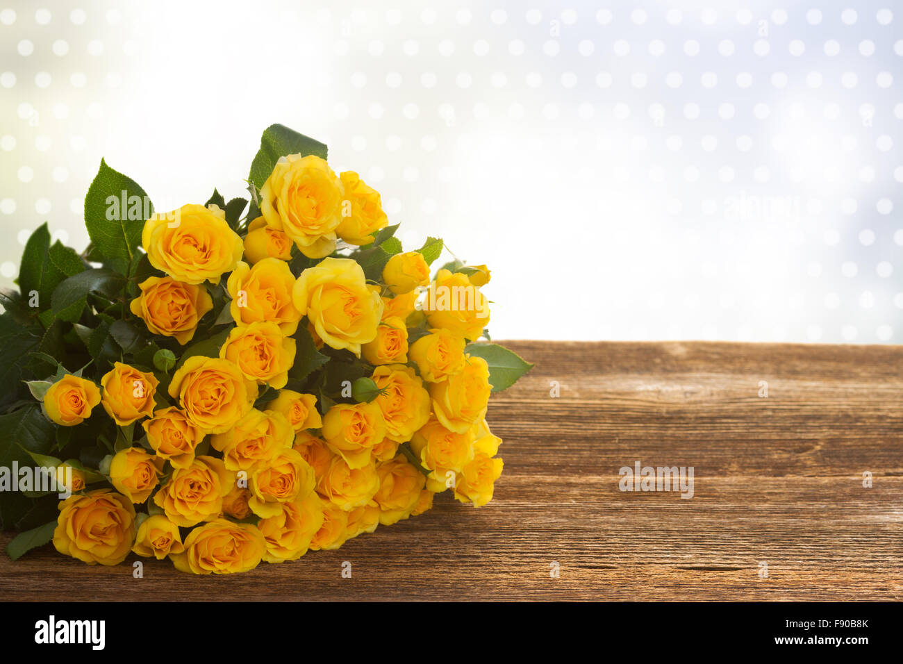 bouquet of fresh roses Stock Photo - Alamy