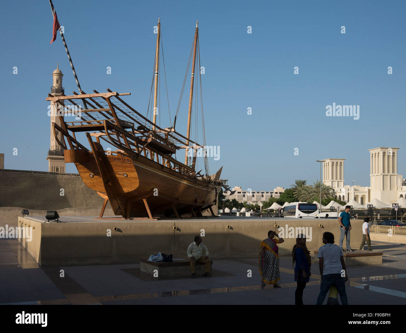 Dubai tourist attraction: Dubai Museum Stock Photo - Alamy