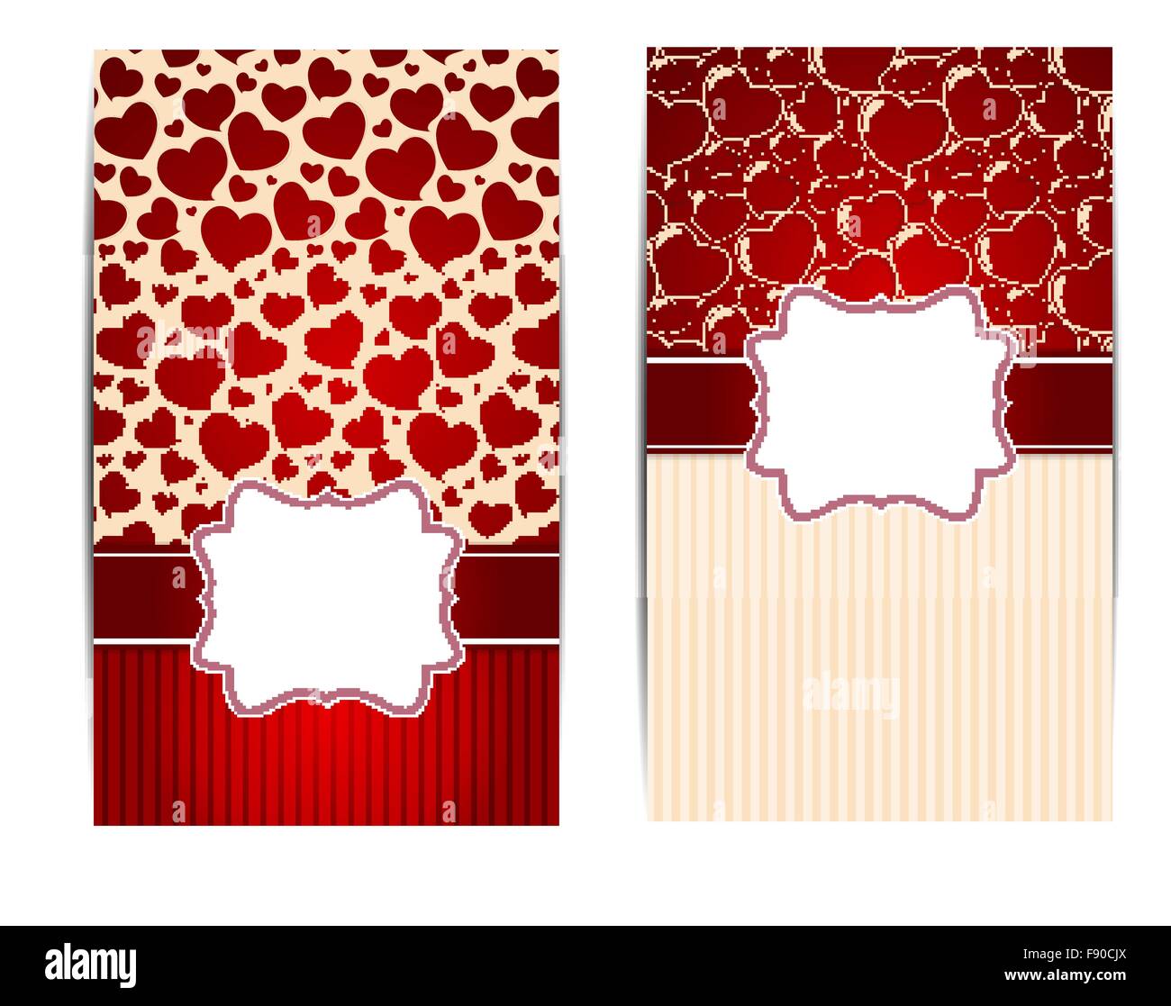 Vintage Card with Frame Vector Illustration Stock Vector Image & Art ...