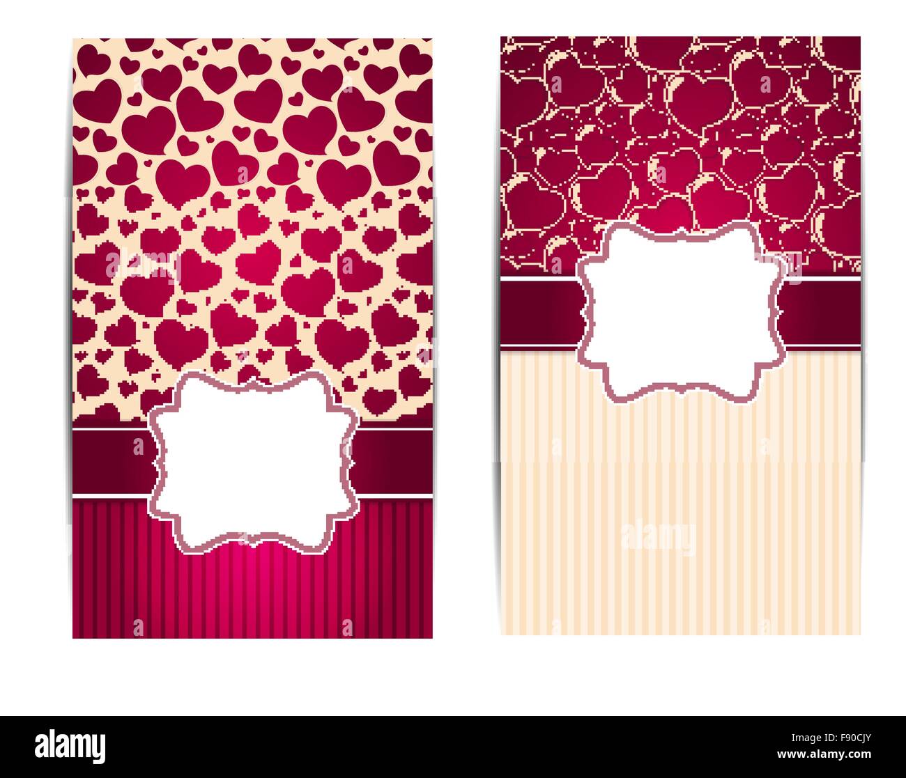 Vintage Card with Frame Vector Illustration Stock Vector Image & Art ...