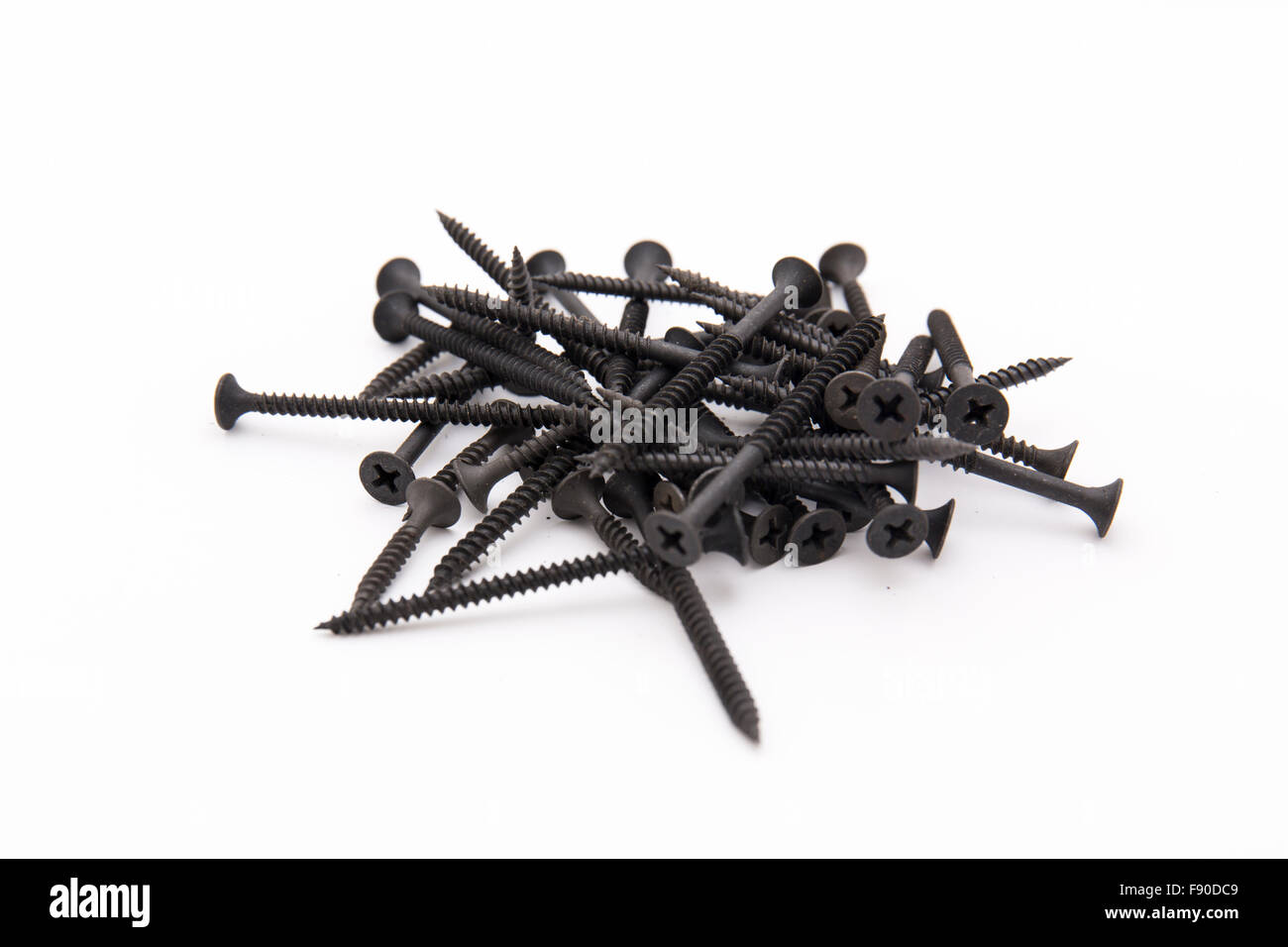 Closeup of the metalic screws Stock Photo - Alamy