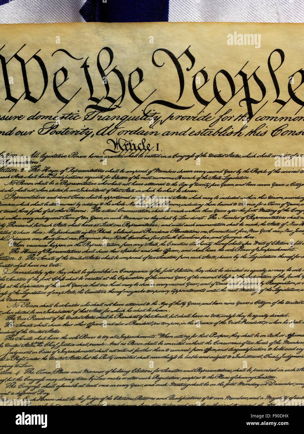 Constitution document hi-res stock photography and images - Alamy