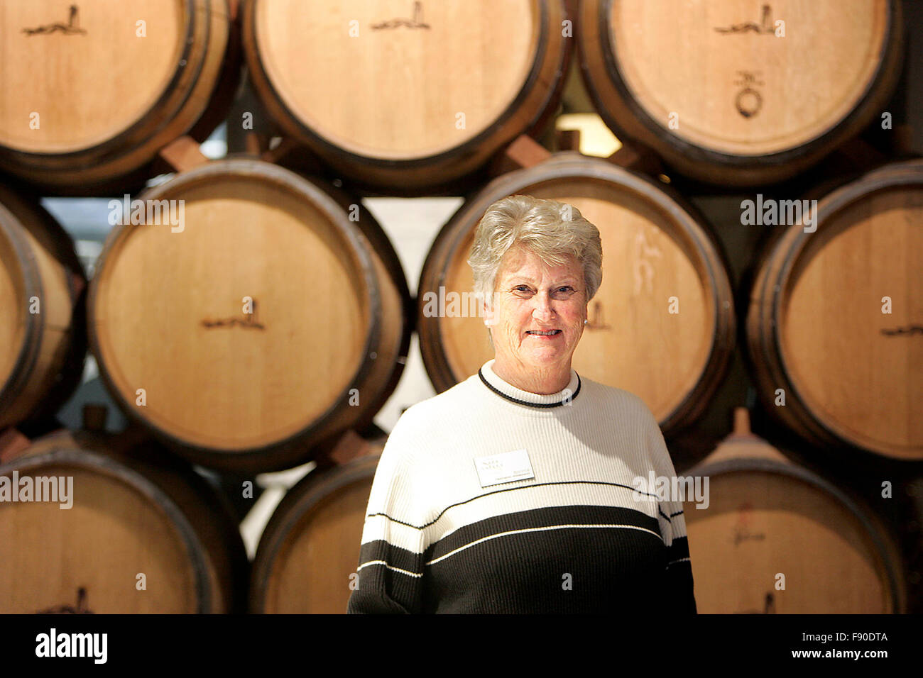 Napa, CA, USA. 8th Dec, 2015. Bonnie Long is a volunteer ambassador at ...