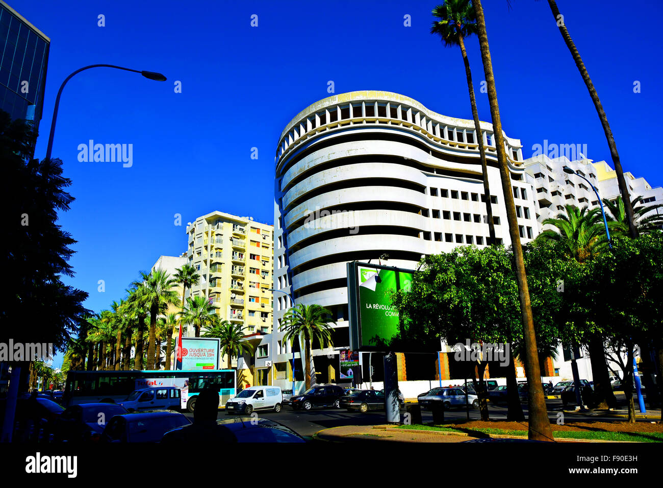 Casablanca Morocco multi storey car park Stock Photo - Alamy