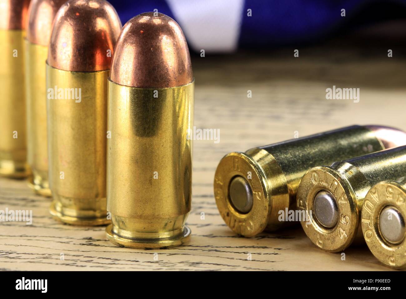 Set of gun bullets Stock Photo - Alamy