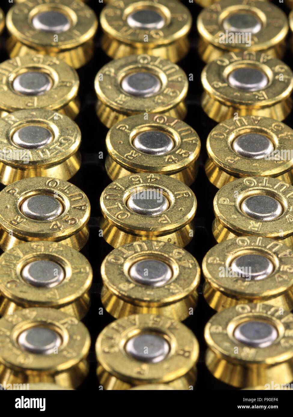 Set of gun bullets Stock Photo - Alamy