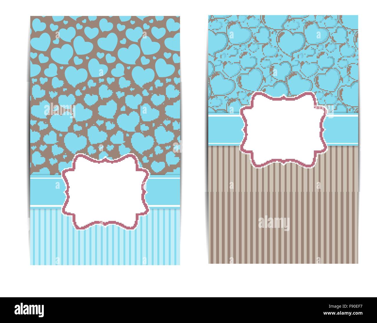 Vintage Card with Frame Vector Illustration Stock Vector Image & Art ...