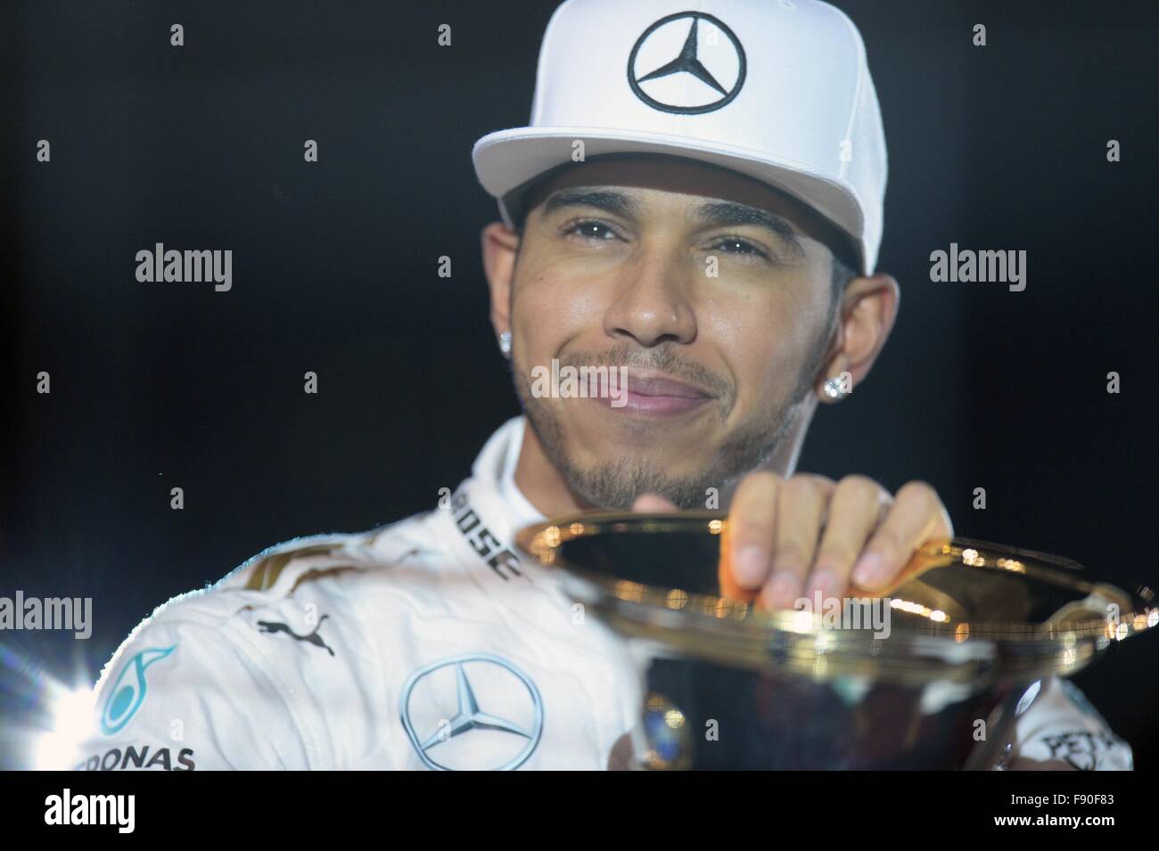 The Trophy Of Lewis Hamilton High Resolution Stock Photography and ...