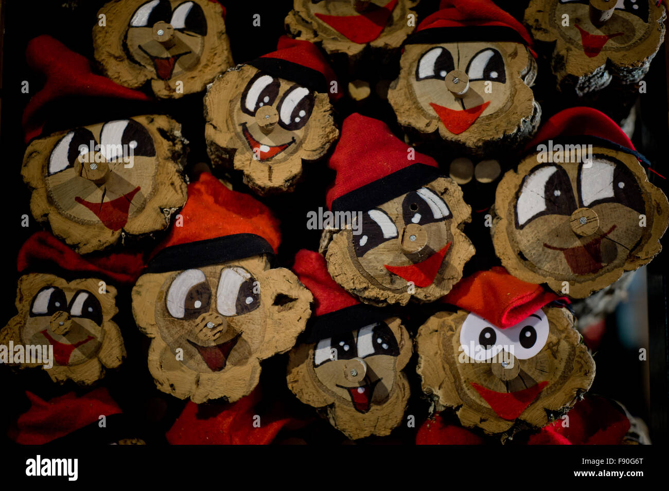 Barcelona, Catalonia, Spain. 12th Dec, 2015. Pile of ''Caga Tio'' or ...