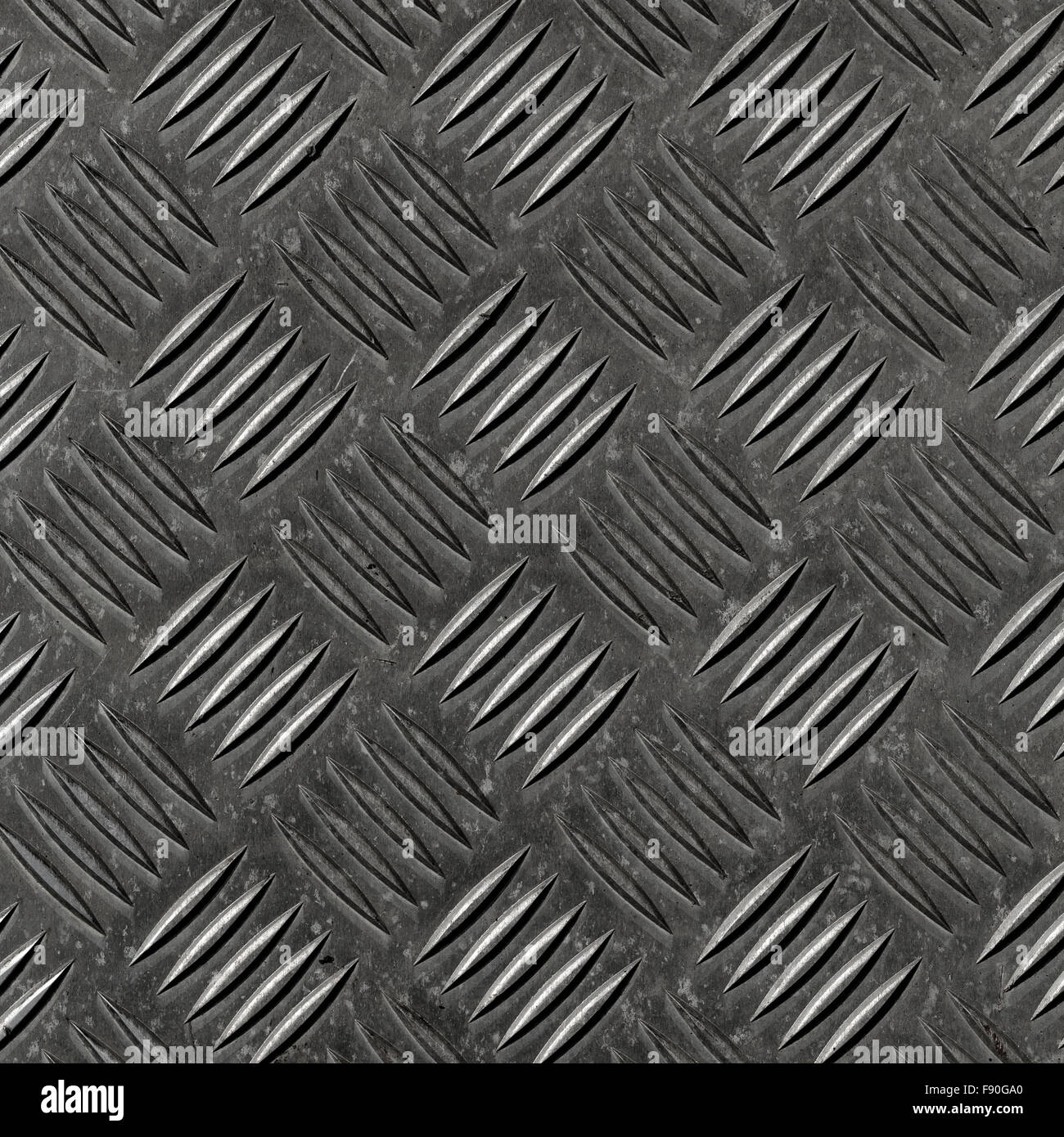 Diamond dirty steel metal plate background texture Stock Photo - Alamy