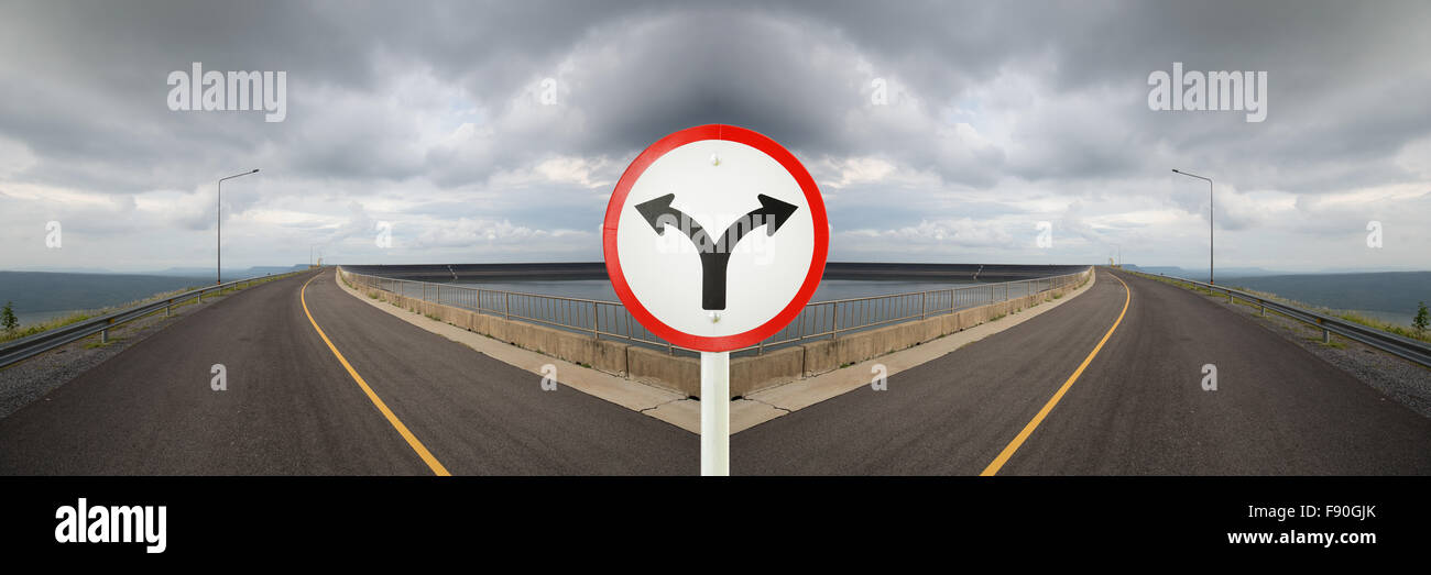 Strategy road signs hi-res stock photography and images - Alamy