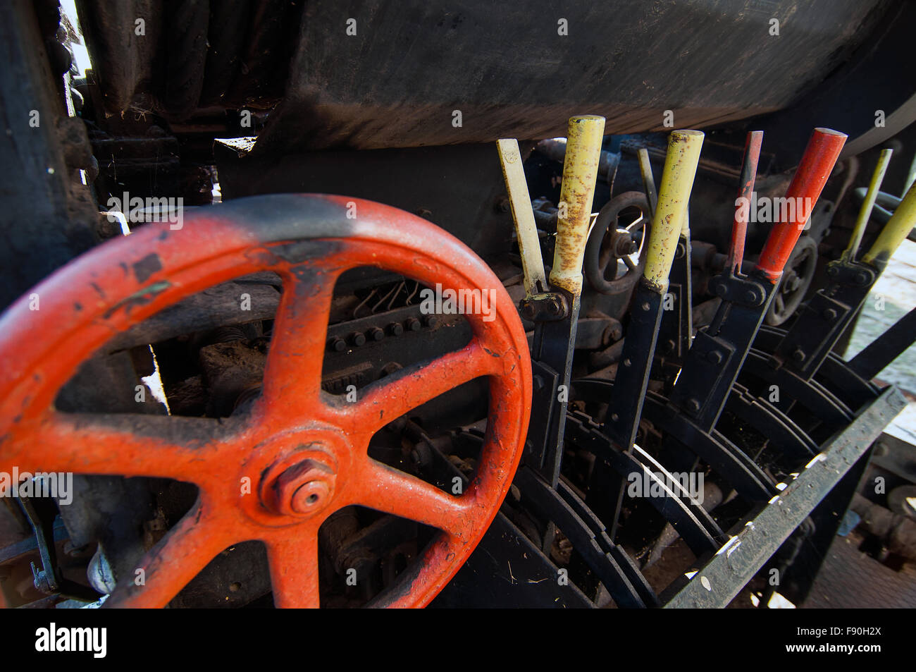 Engine room instruments, 1951 English-built steam crane, Railway Museum ...