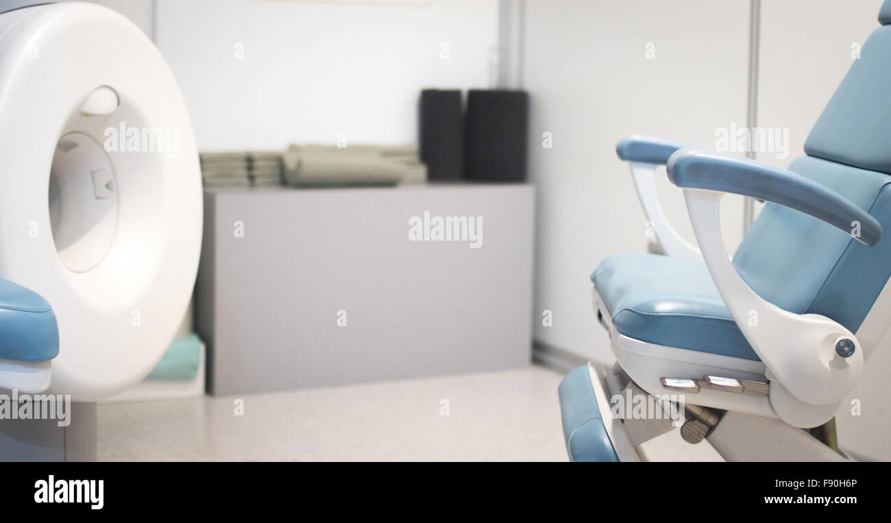 Fully open high field Magnetic Resonance Image MRI Nuclear CAT Scan ...