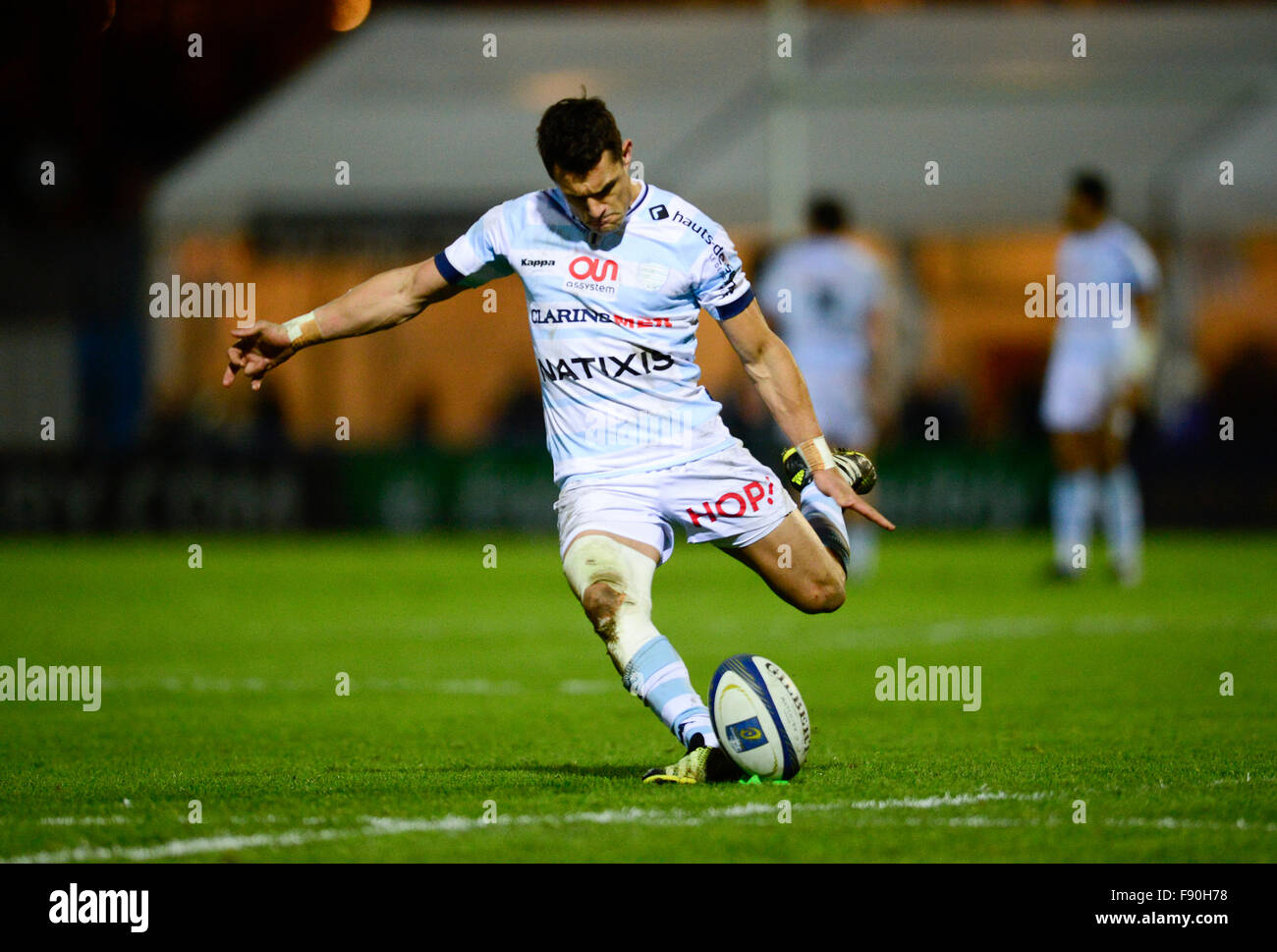 Paris, France. 12th Dec, 2015. Champions Cup Rugby. Racing Metro 92 ...