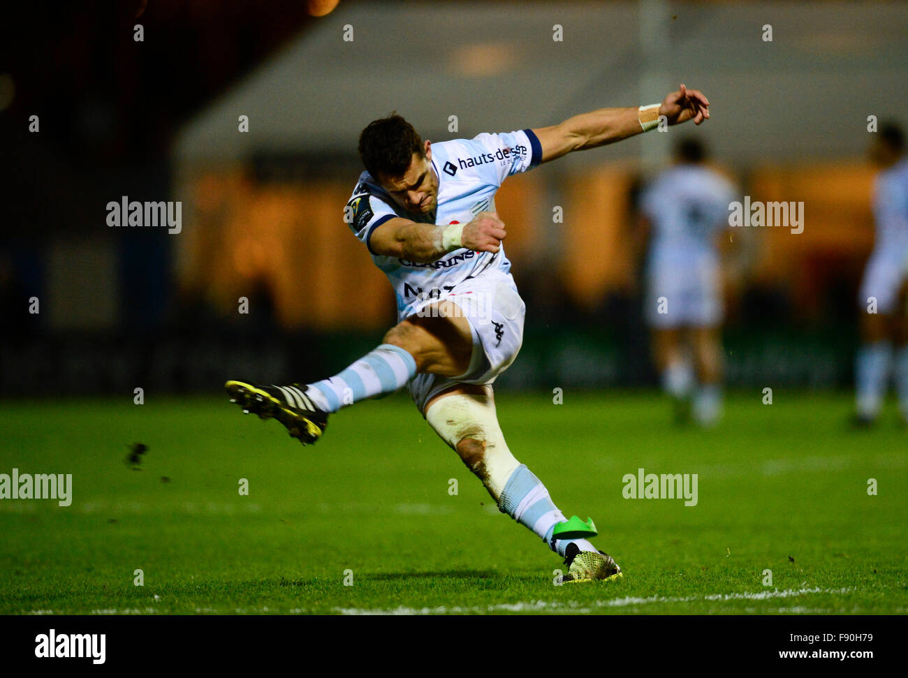 Paris, France. 12th Dec, 2015. Champions Cup Rugby. Racing Metro 92 ...