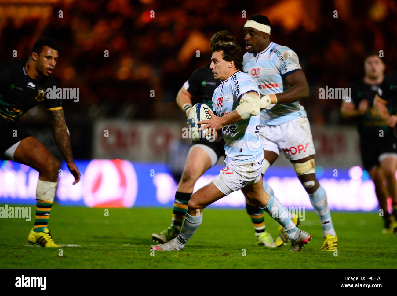 Paris, France. 12th Dec, 2015. Champions Cup Rugby. Racing Metro 92 ...