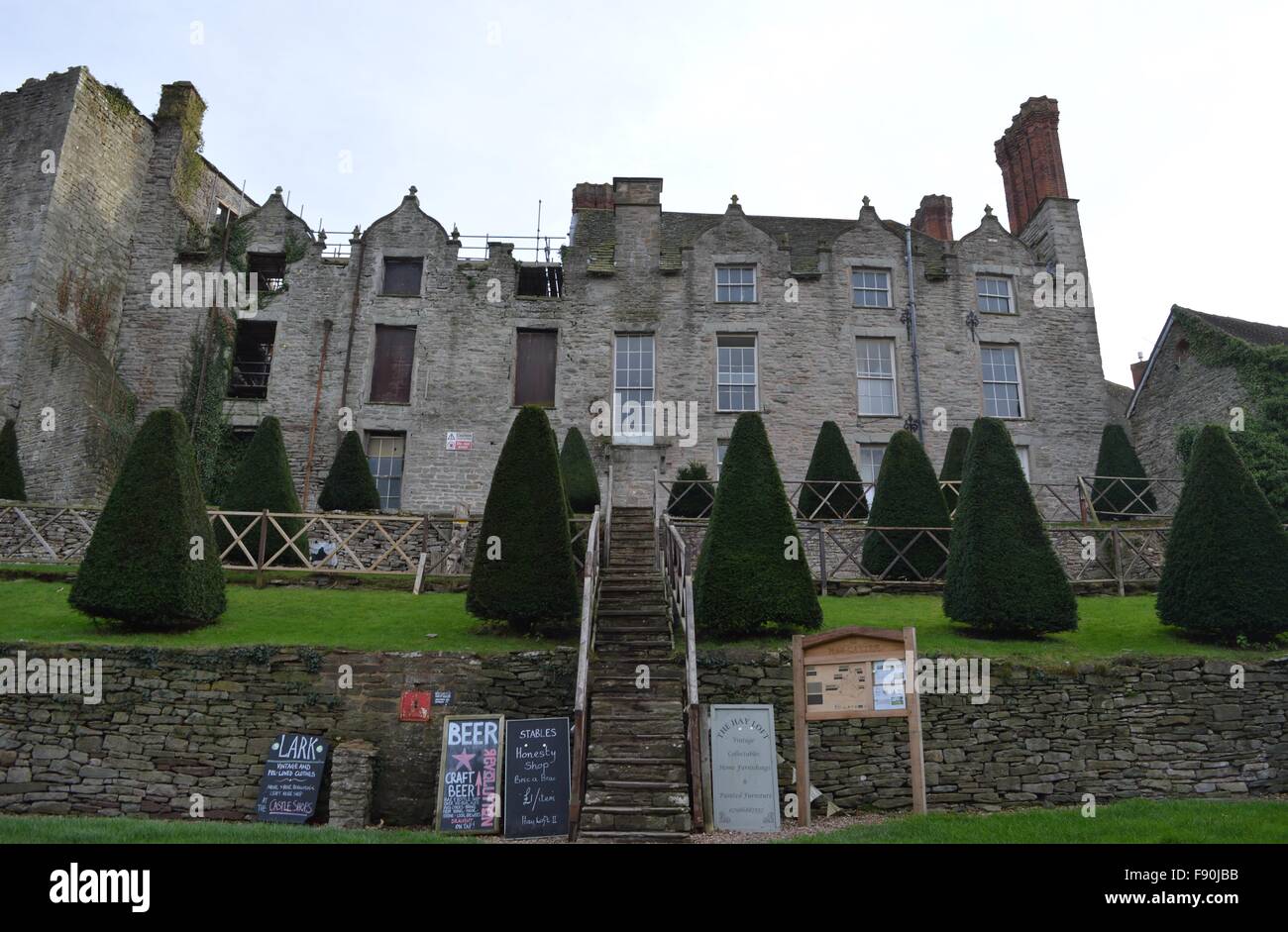 Hay Castle before the development plans for moderinsation in the coming ...