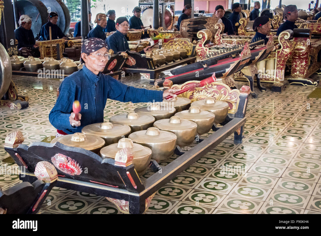 Gamelan Set Up