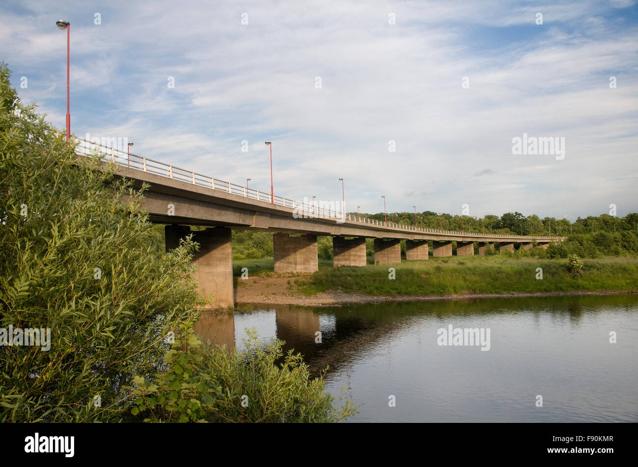 Hunters Bridge, Kelso, Roxburghshire, Scottish Borders Stock Photo - Alamy