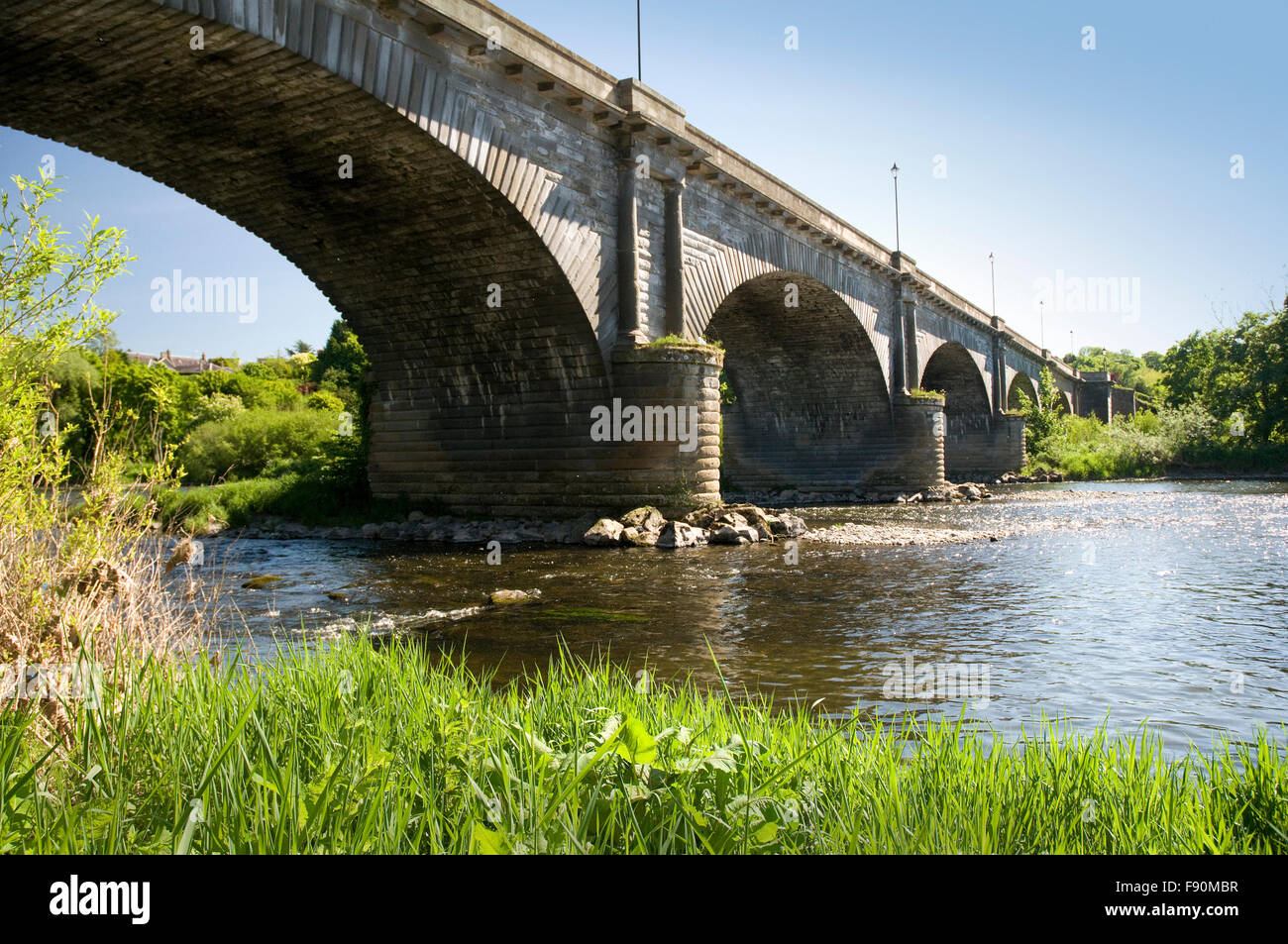 Rennie Bridge, Kelso, Roxburghshire, Scotland Stock Photo - Alamy