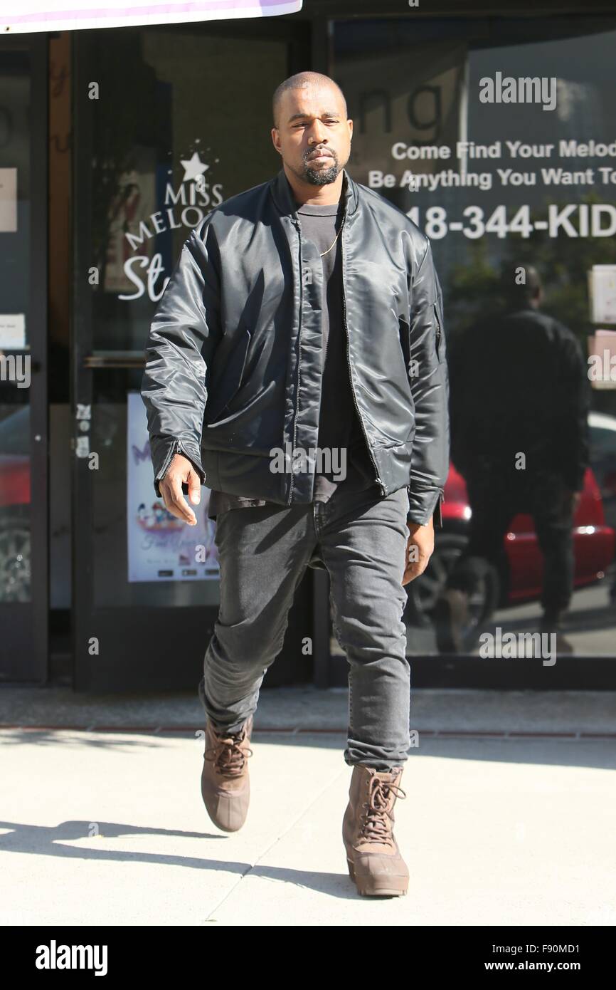Kanye West seen taking daughter North West to ballet Featuring: Kanye ...